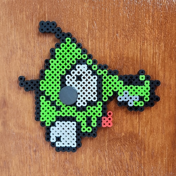 Perler | Office | Gir Invader Zim Pixel Art Magnet | Poshmark